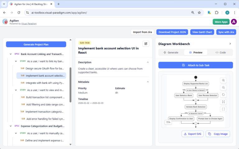 AI Activity Diagram Generator | Visual Paradigm AI